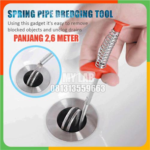 Jual Anti Sumbat Pipa Pengambil Rambut di Pipa - Spring Pipe Dredging ...