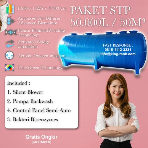 Jual Tangki IPAL BIOFILTER 50000 Liter / 50m3 - Kab. Tangerang ...
