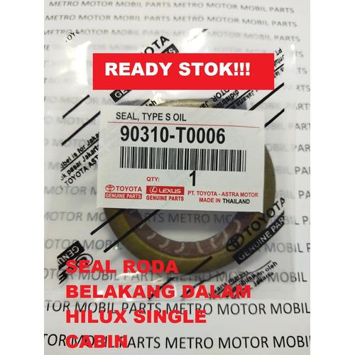 Jual SEAL SIL RODA BELAKANG DALAM HILUX SINGLE CABIN KABIN 90310-T0006 ...
