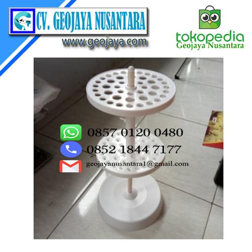 Jual Rak Pipet untuk 44 pipet (Vertical Pipet Stand) Plastik - Kab ...