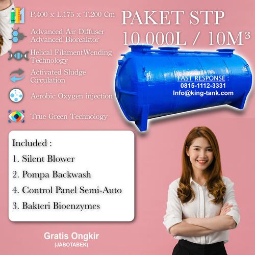 Jual Tangki IPAL BIOFILTER 10000 Liter / 10m3 - Kab. Tangerang ...