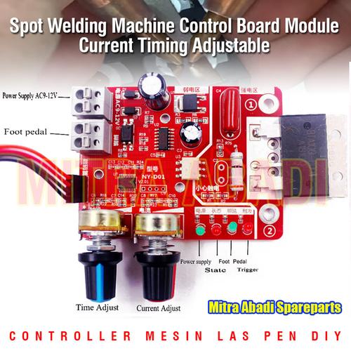 Jual Spot Welding Machine Control Board Module Current Timing ...