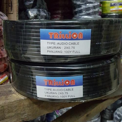 Jual KABEL LISTRIK/AUDIO TRILLION 2 X O,75MM - Kota Malang - Toko ...