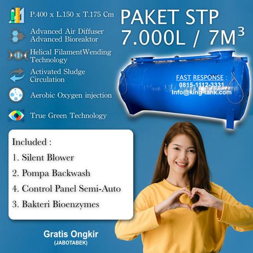 Jual Tangki BIOTANK Septic Tank STP 7000 Liter / 7m3 - Kab. Tangerang ...