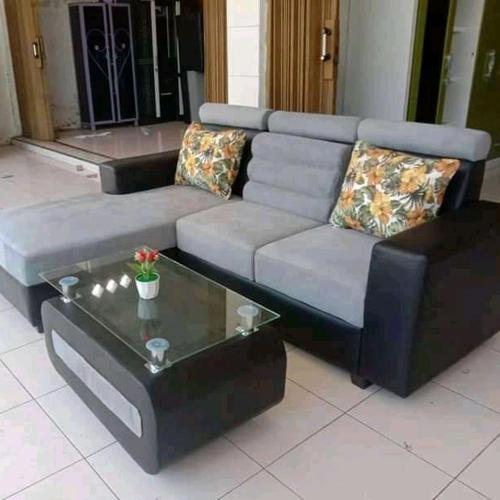 Jual sofa L santai sofa ruang keluarga sofa minimalis kursi tamu minimalis - Kab. Tegal ...