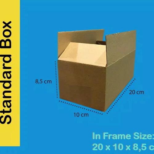 Jual Box Karton Kotak 20x10x8,5 cm /Kardus Karton/Kotak Karton /Kotak ...