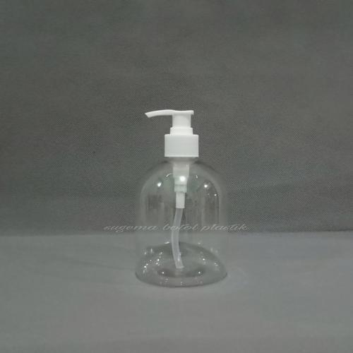 Jual Botol Pump 500ml Oval Gendut Plastik Pet Sabun Cair Hand Sanitizer - Kota Depok - sugema ...