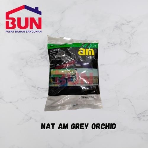 Jual NAT KERAMIK AM 53 TILE GROUT GREY ORCHID 1KG - AUKER OKER NAT ...