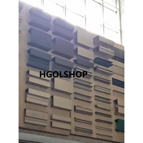 Jual ALUMINIUM KUSEN OPEN BACK 4 INCH TEBAL - Hitam - Kota Bandung ...