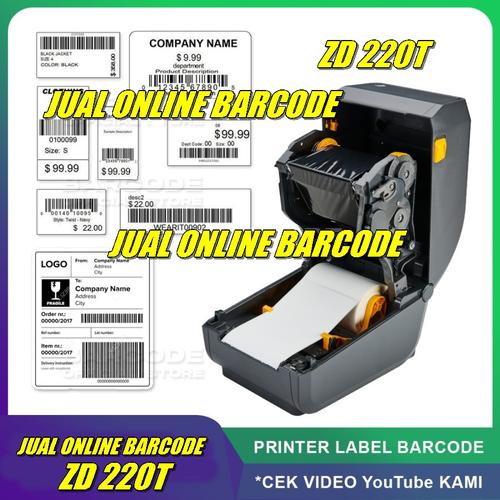 Jual ZEBRA ZD220 - ZD230 PRINTER CETAK LABEL JNT - WAHANA - POS ...