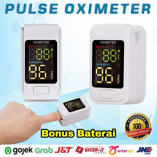 Jual Oximeter Fingertip Pulse Oximetry Sp02 Alat cek detak jantung ...