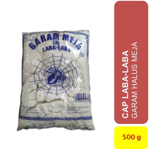 Jual Garam Meja Halus kemasan 350 g merk CAP LABA-LABA - Kota Tangerang ...