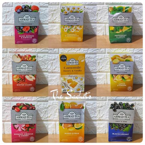 Jual Ahmad Tea London Fruit & Herb Infusion Sachet - RooibosCinnamon ...