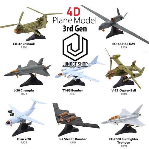 Jual MOKIT 4D PLANE MODEL 3RD GEN - MODEL PESAWAT 1:140-1:423 DIORAMA ...
