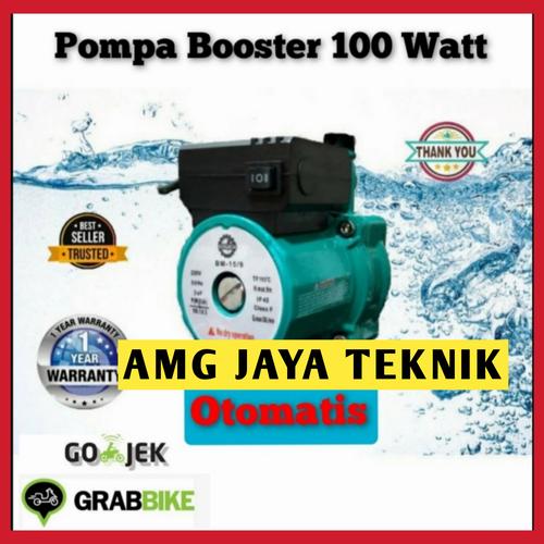 Jual Pompa Booster 100Watt Otomatis Pompa Air Pendorong Shower Water ...