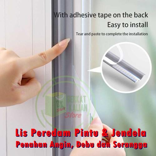 Jual Lis Peredam Pintu dan jendela/Door Seal Penahan Angin/Debu ...
