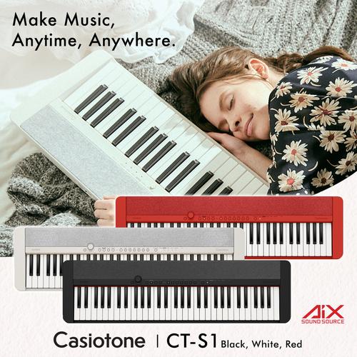 Jual Keyboard Casio CT-S1 Portable Keyboard CTS1 CT S1 CTS 1 - Putih ...