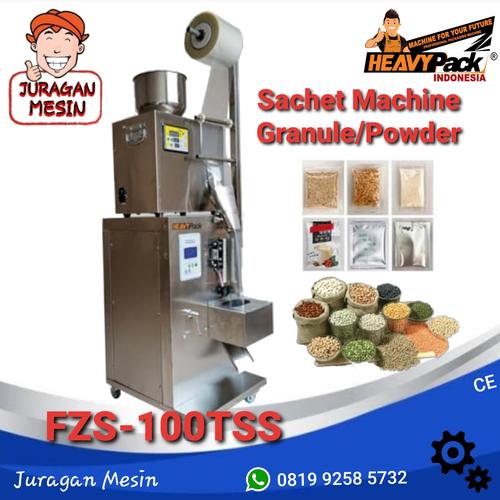 Jual Mesin Packing Kemasan Sachet Otomatis Bubuk/Butiran FZS-100TSS ...