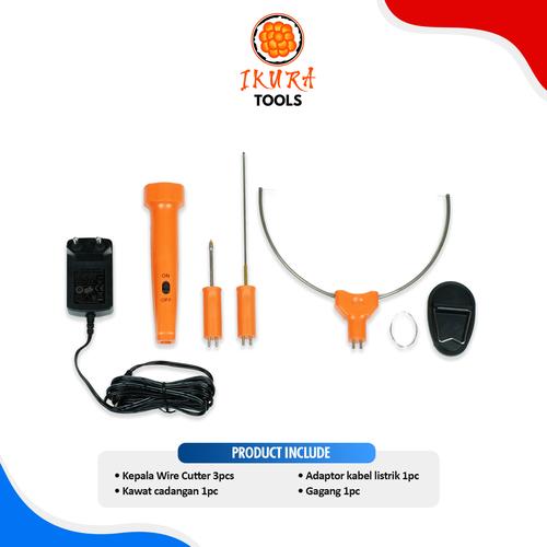 Jual IKURA Alat Pemotong Gabus 3 in 1 - Styrofoam Cutter - Potong Gabus ...
