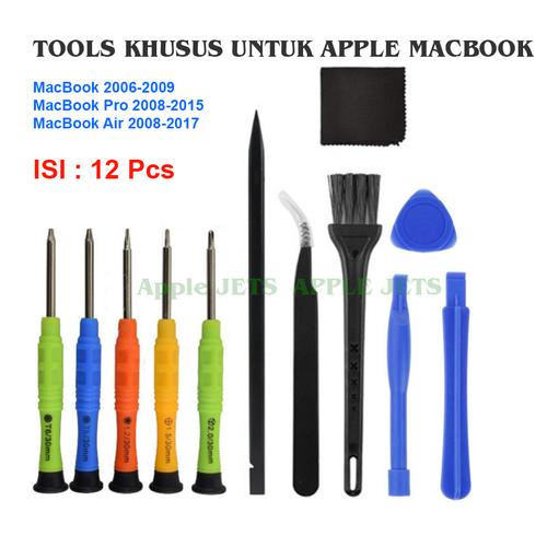 Jual NEW PREMIUM OBENG Tool Pryer Set 12 in 1 Bongkar Apple MacBook Pro ...
