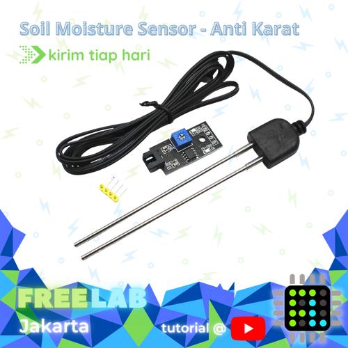Jual Soil Moisture Hygrometer Humidity Sensor 3.3 - 12VDC Anti Karat ...