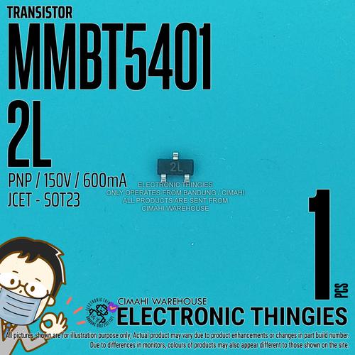 Jual MMBT5401 SOT23 JCET 2L TRANSISTOR SMD 5401 - Kota Cimahi ...