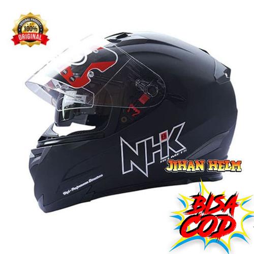 Jual HELM NHK / HELM / HELM FULL FACE NHK RX 9 BLACK DOFT TERBARU ...