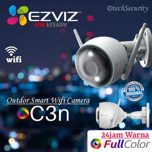 Jual Ezviz C3n 1080/ Camera Wifi Ezviz Full Color Audio Outdor Wireles ...