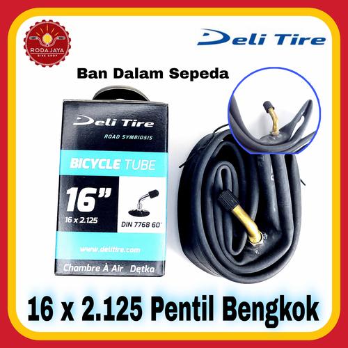 Jual Deli Tire 16 x 2.125 Pentil Bengkok Ban Dalam Sepeda Listrik SELIS - Jakarta Selatan ...