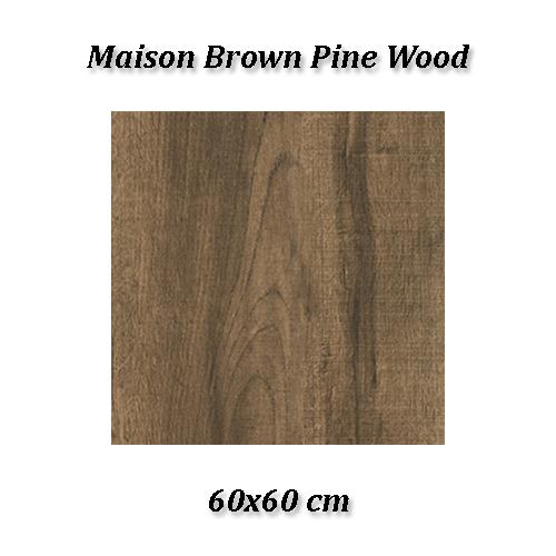 Jual Granito Artile MAISON Series 60x60 cm - Brown Pine Wood - Jakarta ...