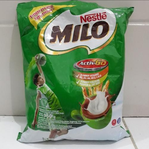 Jual NESTLE MILO ACTIV GO 960GR, MINUMAN SERBUK COKLAT KEMASAN PACK ...