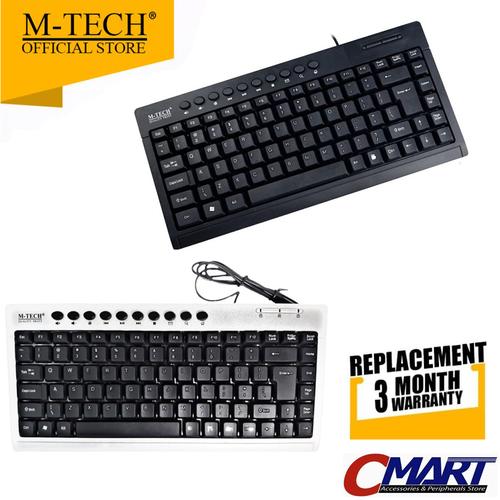 Jual M-Tech MTK-01 USB Keyboard Mini Multimedia PC Laptop - MTC-KB-MTK ...