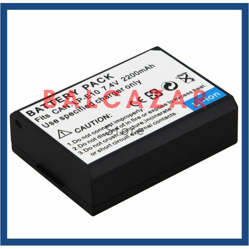 Jual baterai battery kamera canon dslr lp-e10 1100d 1200d 1300d ...