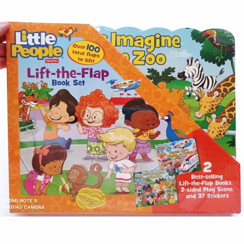 Jual FPLP Lift-the-flap 2-book Set (Imagine Zoo + Planes Cars Trucks ...
