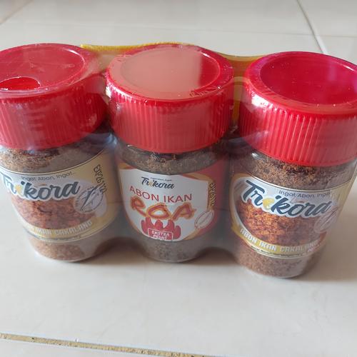 Jual Trikora Paket Abon Ikan Cakalang dan Rica Roa 210 gr Khas Manado ...