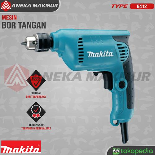 Promo Mesin Bor Tangan Makita 6412 450 Watt 10 MM 2 Arah Putaran - Kota ...