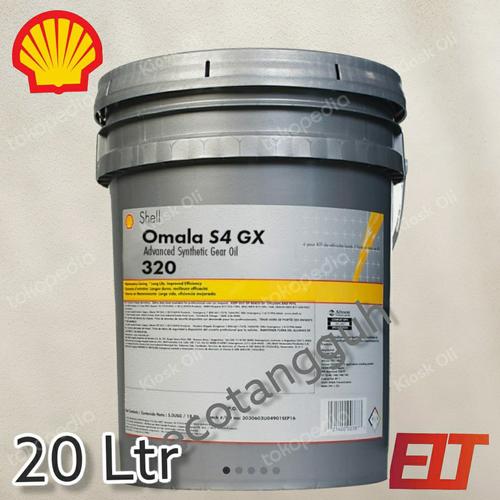Jual Shell Omala S4 GX 320 OLI GEAR SYNTHETIC ISO VG 320 - Jakarta ...