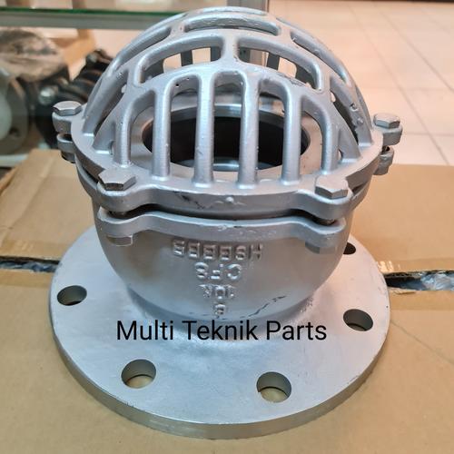 Jual Foot Valve Flange Stainless Jis 10k 3" inch / Foot Valve SS304 ...