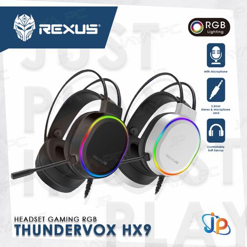 Jual Headset Gaming Rexus Thundervox HX9 - Headphone RGB 7.1 Surround ...