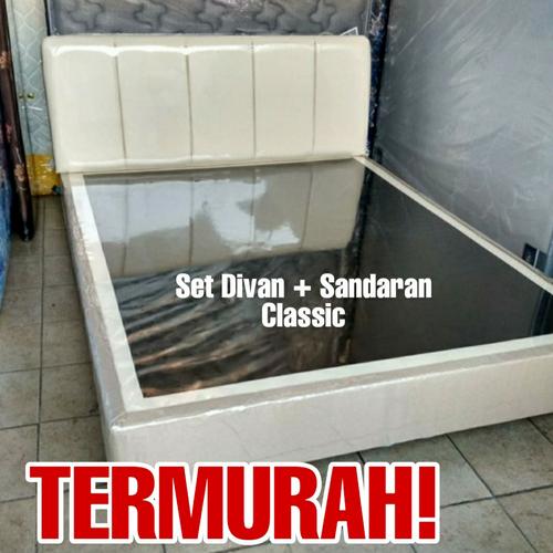 Jual SET Divan + Sandaran Classic 180x200 / Dipan alas Kasur 180x200 ...