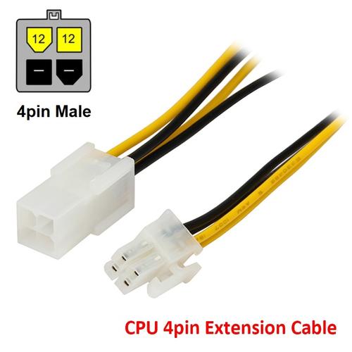 Jual Kabel Power CPU EPS ATX 12V 4 pin to pin 4 Extension M-F ...