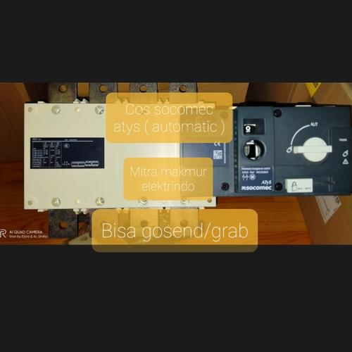 Jual Cos socomec atys 630a 4p / change over switch socomec automatic ...