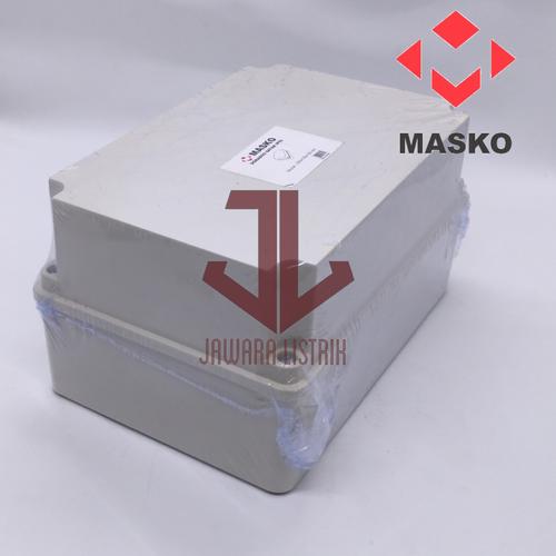Jual MASKO DURADUS JUNTION BOX 220X150X120 DATAR NON KARET PUTIH ...