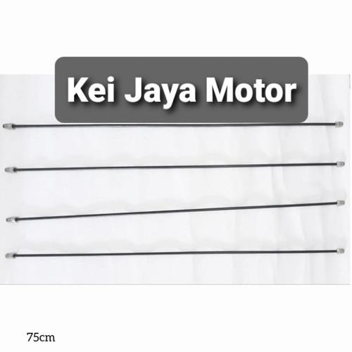Jual Selang Pipa Rem Besi Mobil Universal Nepel Kunci 10 - 75cm - 125cm ...