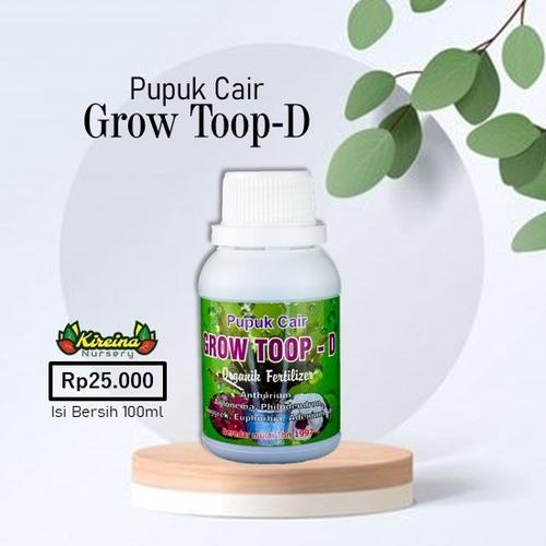 Jual Pupuk Cair Grow Toop-D - Aglaonema, Philodendron, Anggrek, Adenium ...