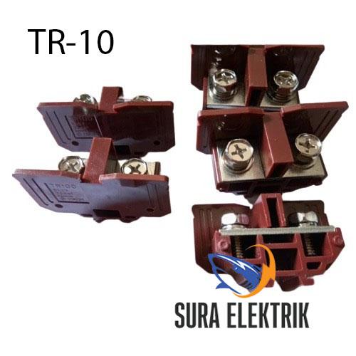Jual Terminal Block TR-10 10A Model Kasuga Warna Coklat - Kota Surabaya ...