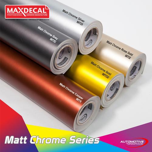 Jual [Meteran] Maxdecal 9500 Matt Chrome 152cm Scotlite Mobil - Tiffany ...