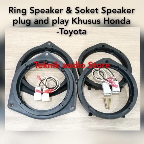 Jual Paket PNP Ring Speaker dan Soket Toyota-Honda - Toyota - Jakarta ...
