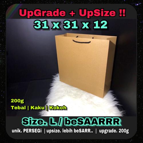 Jual paper bag - tas kertas - paperbag - Besar (size L) - Jakarta Barat ...