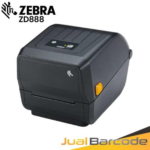 Jual PRINTER LABEL STIKER BARCODE ZEBRA ZD888 PRINT THERMAL SEMICOATED ...